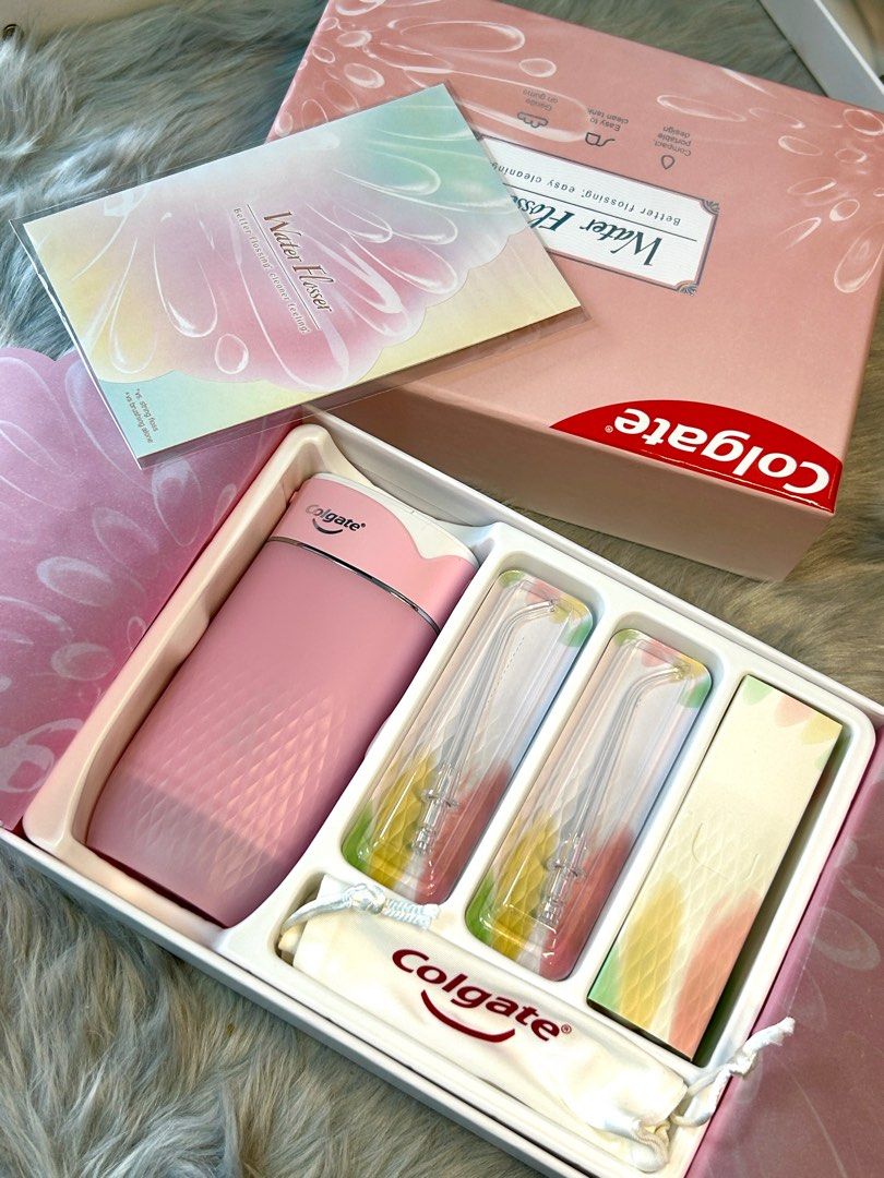 Colgate Water Flosser Device in Pink, Rechargeable - brand new, sealed ...