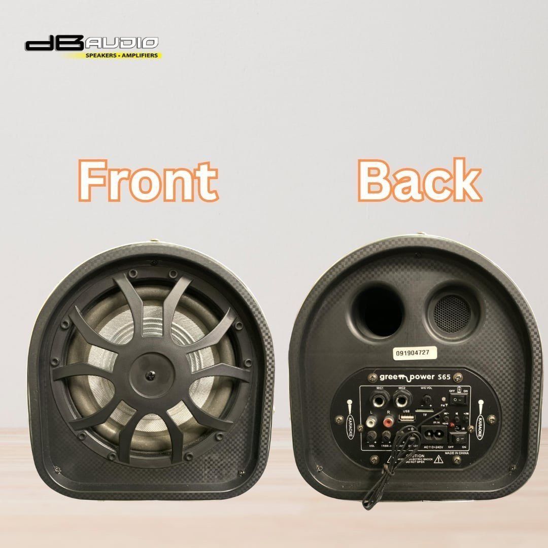 DBaudio 100W Green Power S-65 Rechargeable Super Bass Portable Speaker ...