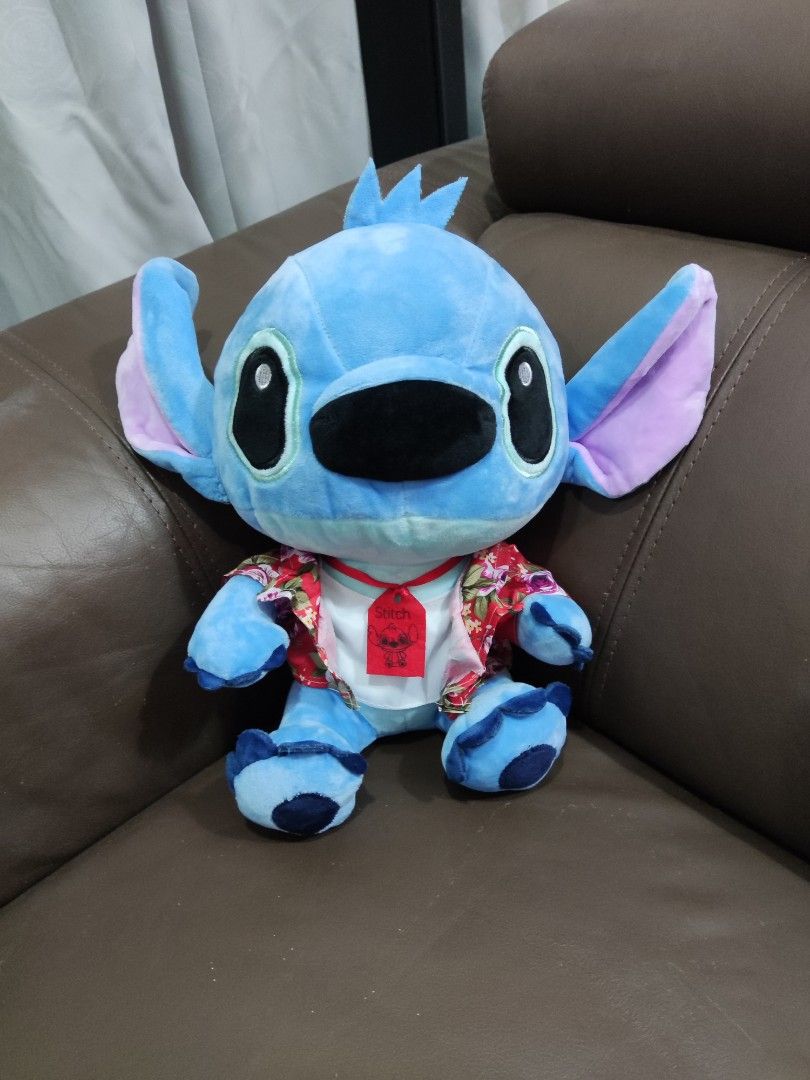 Disney Stitch Plushie, Hobbies & Toys, Toys & Games on Carousell