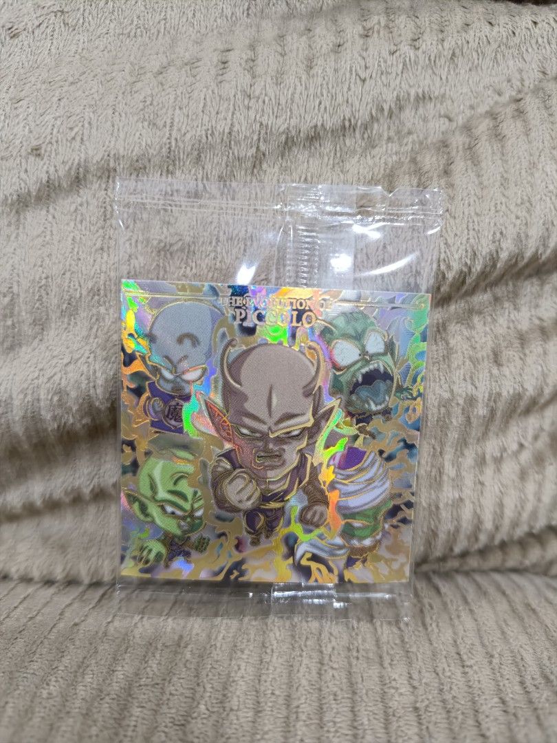 Dragon Ball Wafer Sticker Evolution of Piccolo, Hobbies & Toys, Toys ...
