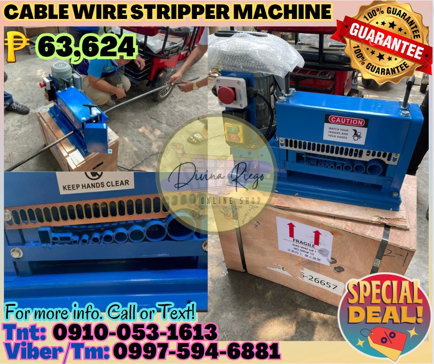 Electric Cable Wire Strip/Stripping Machine, Commercial & Industrial ...