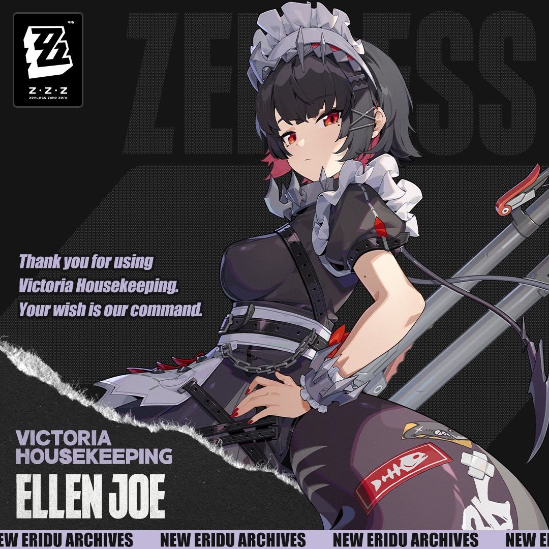 Ellen/Von Lycaon/Rina -Deep Sea visitor/Hellfire gears [ ZENLESS ZONE ZERO], Video Gaming ...