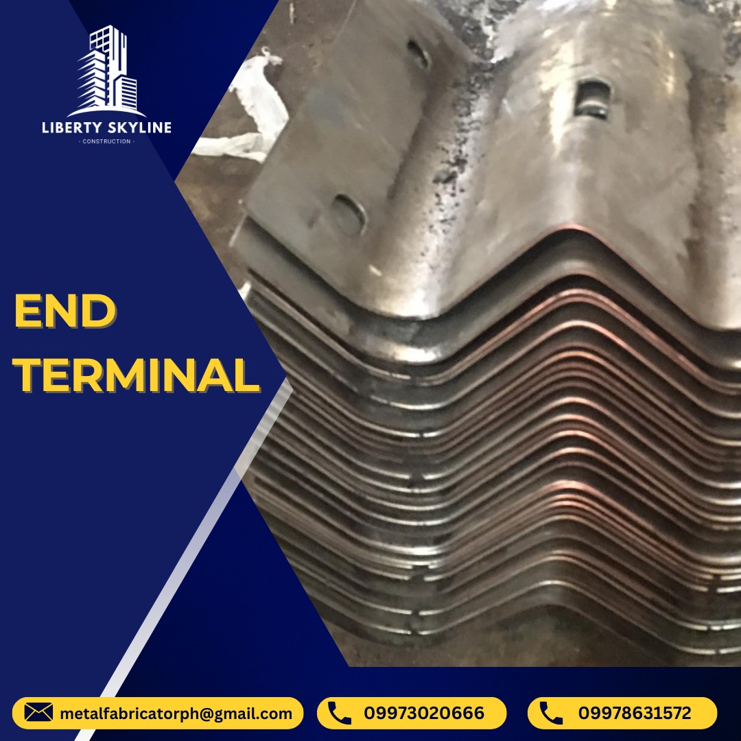 End Tail Guardrail | I beam | Pipe Casing | HSS | Gusset Plate | Plate ...
