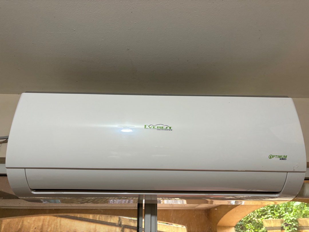 Everest Inverter Grade Split type aircon 1 HP, TV & Home Appliances ...