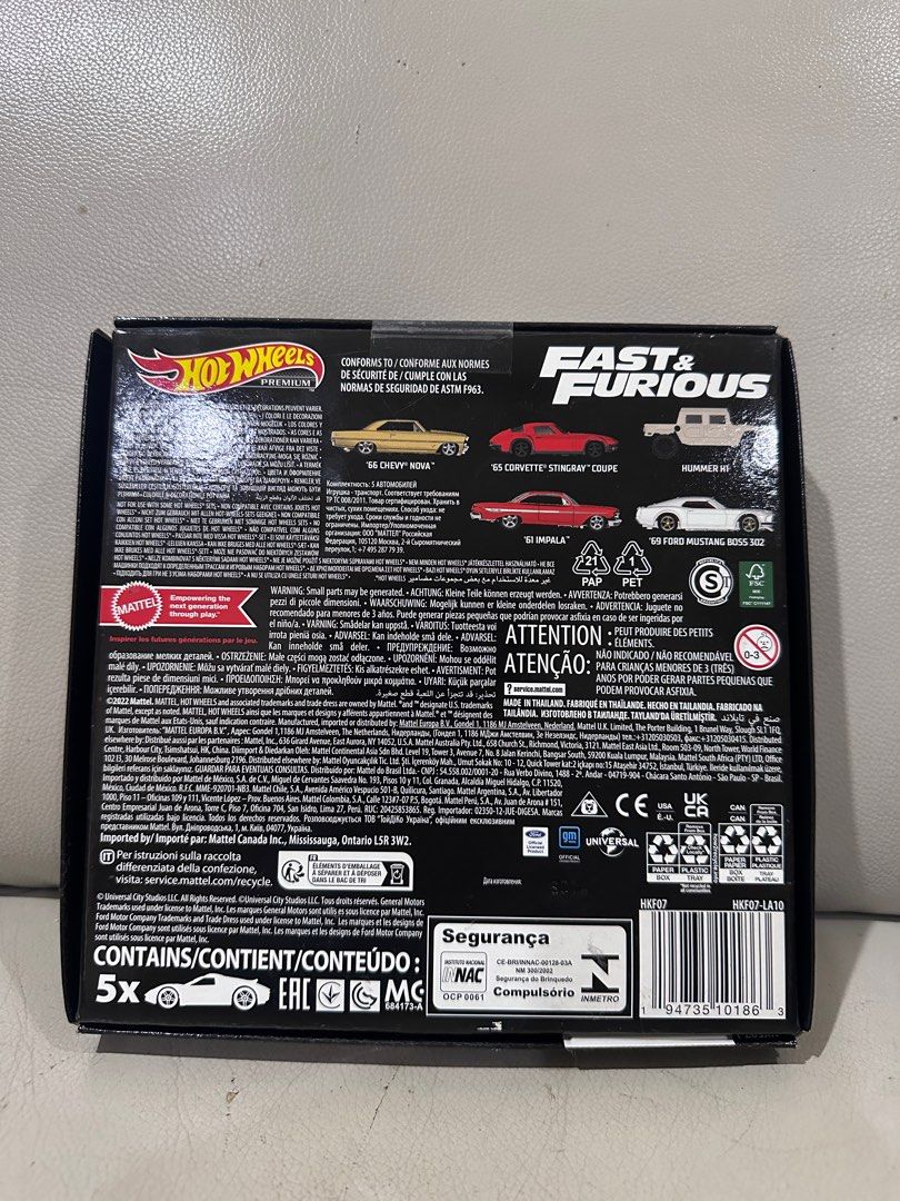 Fast and Furious, Hobbies & Toys, Collectibles & Memorabilia, Vintage ...