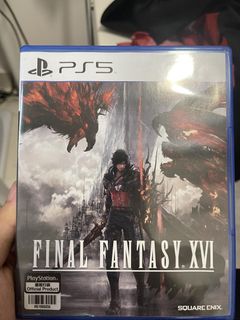 PS5 Final Fantasy 16 XVI Steel Case, Video Gaming, Video Games ...