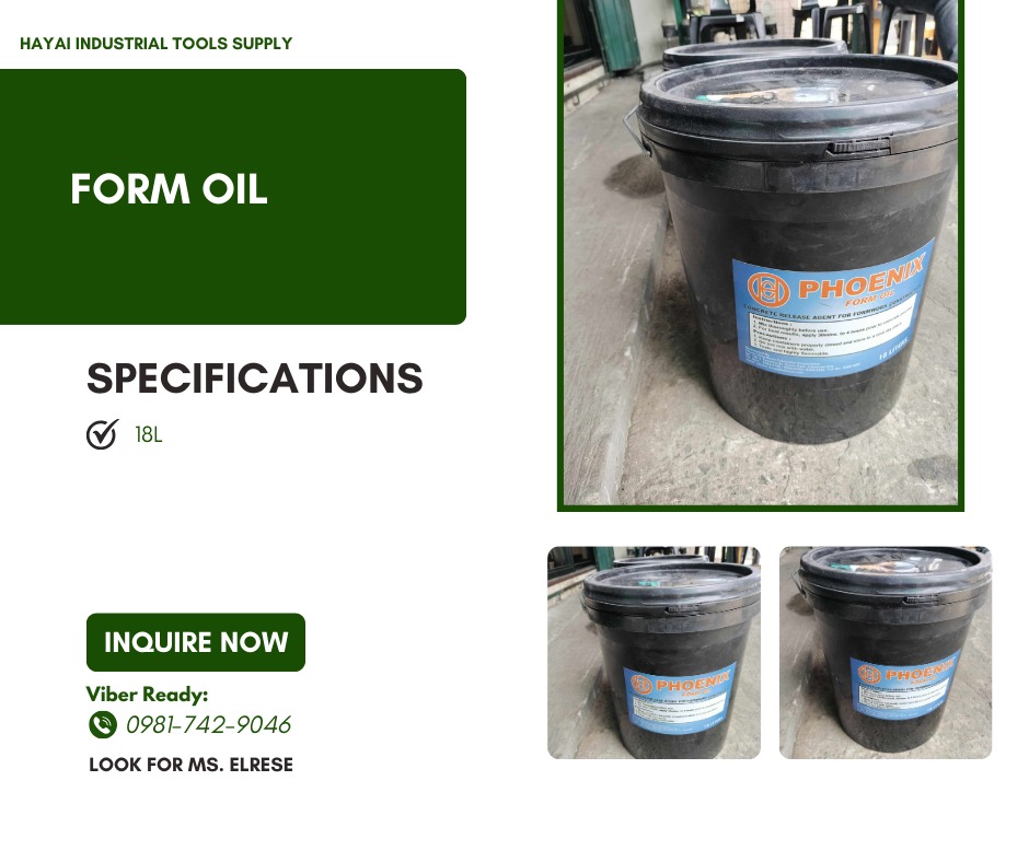 FORM OIL, Commercial & Industrial, Construction Tools & Equipment on ...