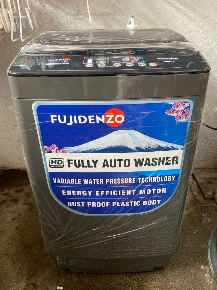 Fujidenzo Fully Auto Washer 7.5 kg, TV & Home Appliances, Washing ...