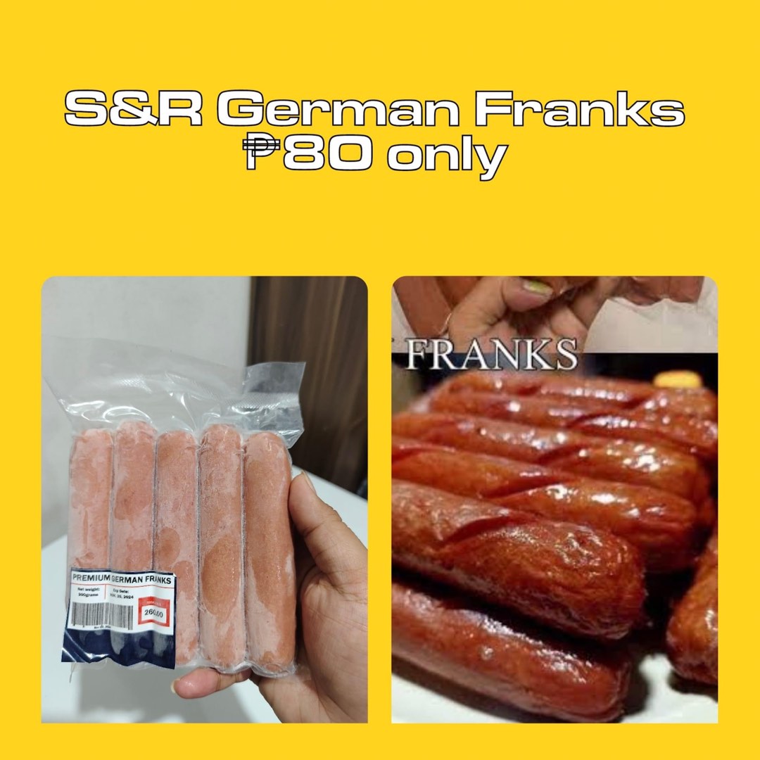 German franks, Food & Drinks, Chilled & Frozen Food on Carousell