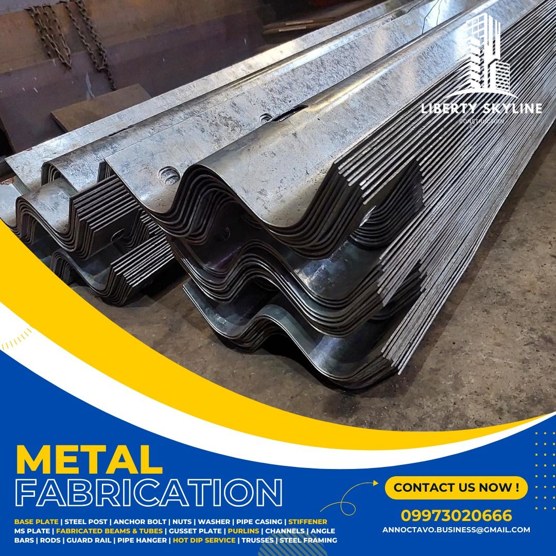 GI Guardrail W Type | Stud Bolt | Gusset Plate | Anchor Bolt | Northern ...
