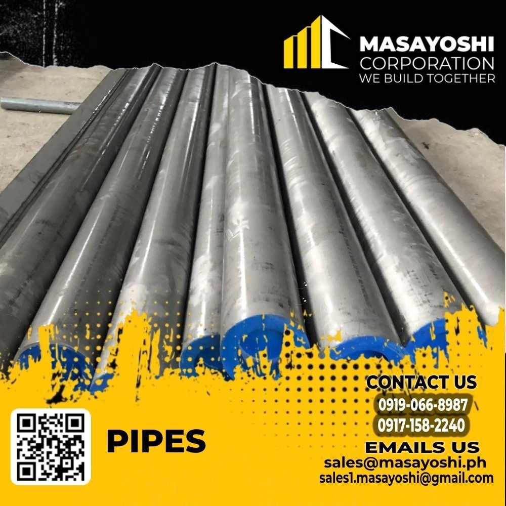 GI Pipes 2 1/2", Galvanized Iron Pipes Sched 20, G.I. Pipes, Steel Pipe ...