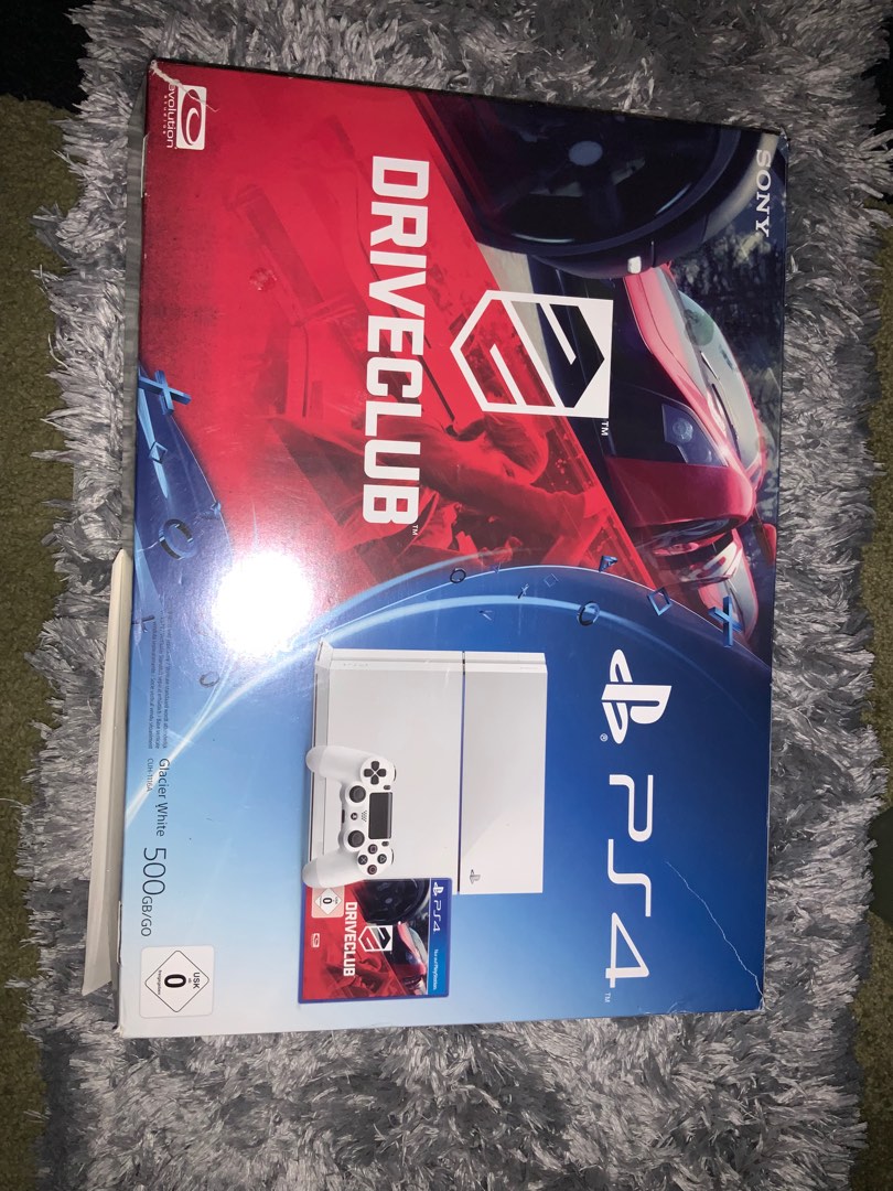 Glacier White DriveClub PS4 bundle FOR SALE, Video Gaming, Gaming ...