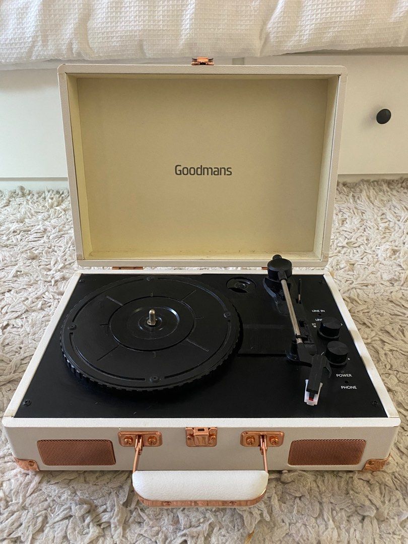 Goodmans LP player, Audio, Portable Music Players on Carousell