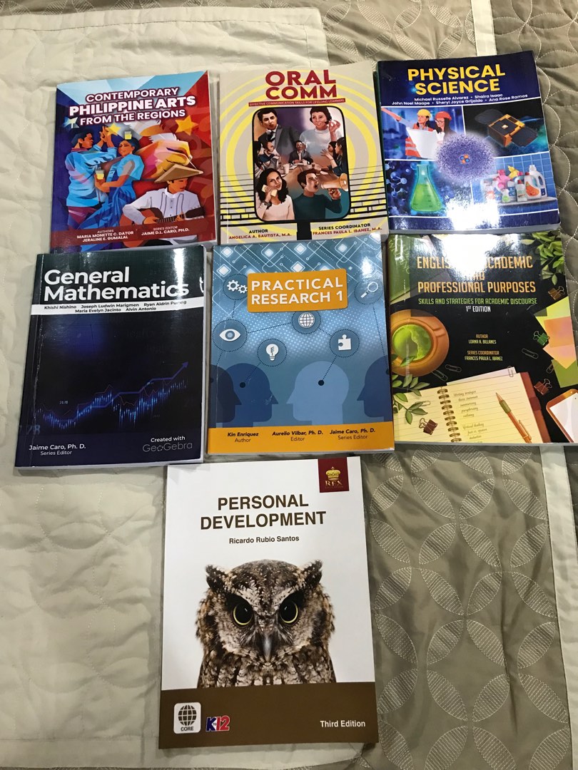 Grade 11 Books (San Beda) Personal used, Hobbies & Toys, Books ...
