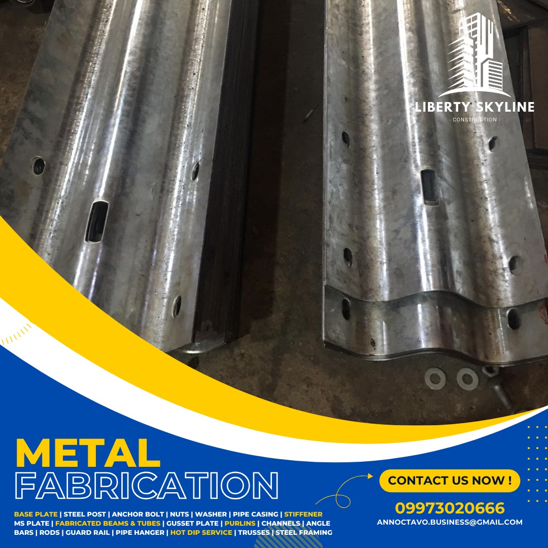 Guardrail W Type | Stiffener Plate | Channel Bar | Hotdip Tube | I beam ...