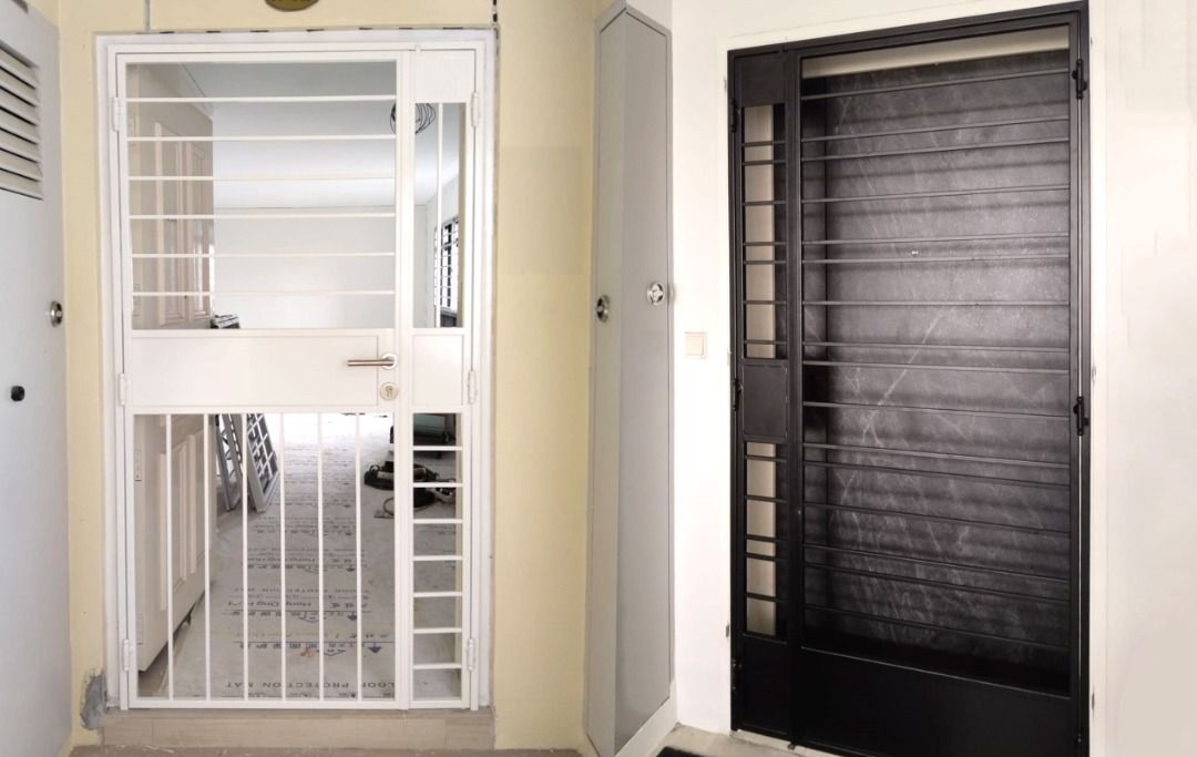 HDB Mild Steel Gate , BTO Gate , Metal Gate, hdb renovation, Furniture ...