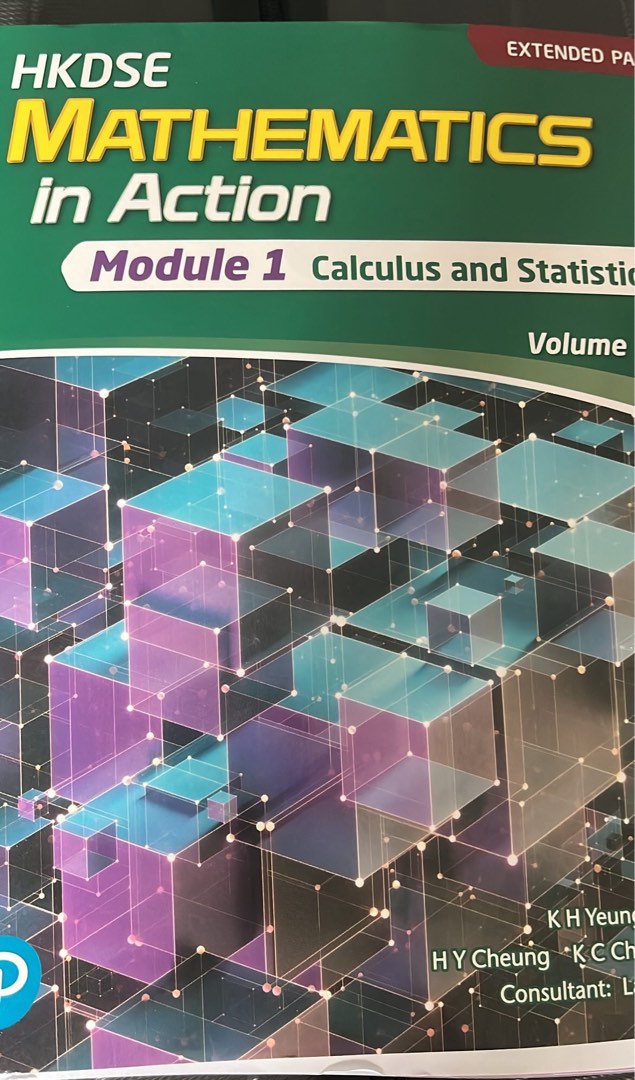 急出‼️hkdse Mathematics In Action Module 1 Calculus And Statistics 興趣及遊戲 書本 And 文具 教科書 Carousell
