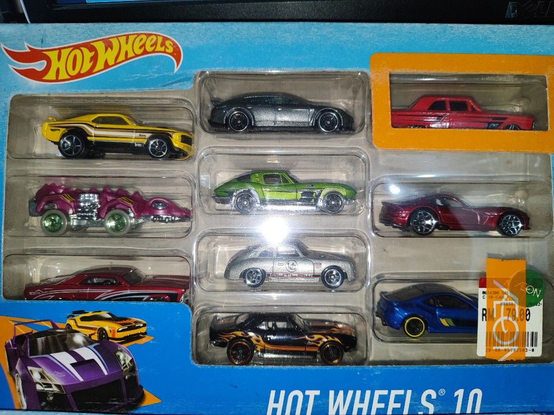 Hot Wheels 10 Cars Pack, Hobbies & Toys, Toys & Games on Carousell