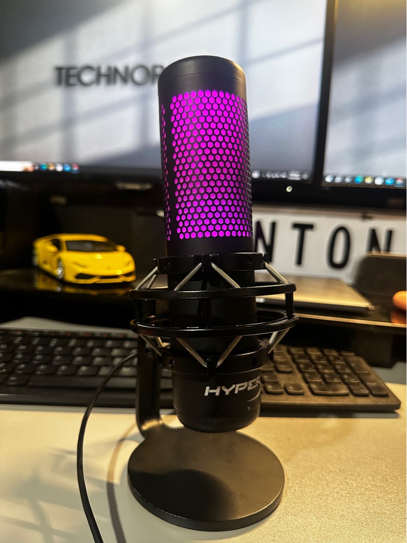 Hyperx quadcast s RGB Lighting Standalone Mic, Audio, Microphones on ...