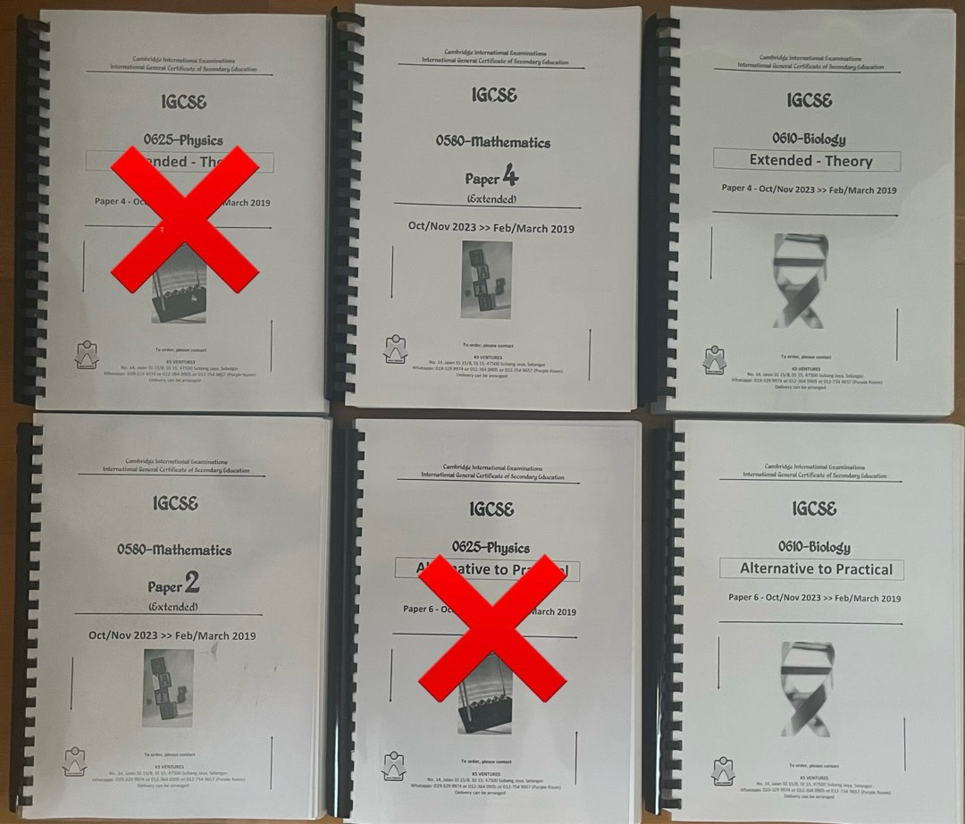 IGCSE Past Paper 2023-2019 + Marking scheme, Hobbies & Toys, Books ...