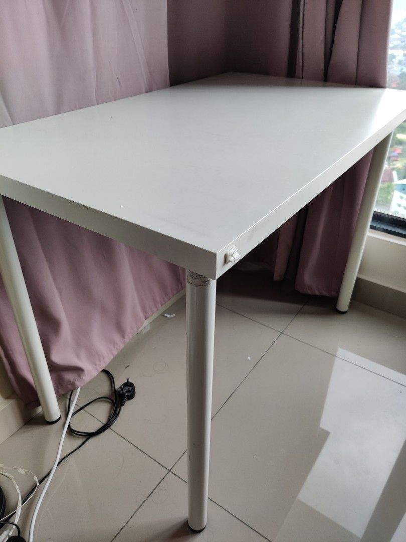 IKEA Linnmon Table, Furniture & Home Living, Furniture, Tables & Sets ...