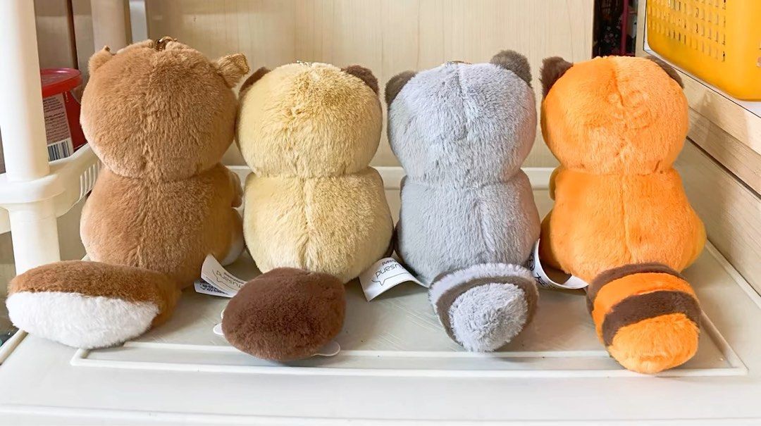 [INSTOCK] MOFUSAND ANIMAL SQUIRREL PANDA RACOON BEAVER PLUSHIE CUTE ...