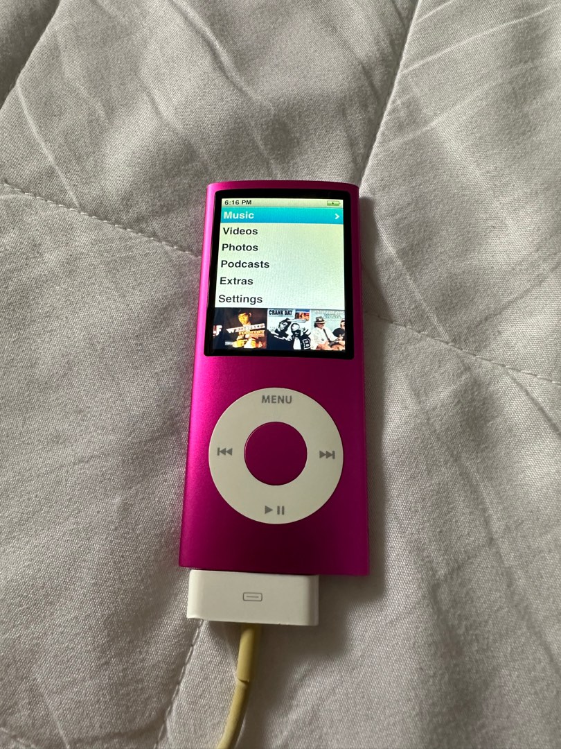 iPod nano 4th Gen Pink 8GB, Audio, Portable Music Players on Carousell