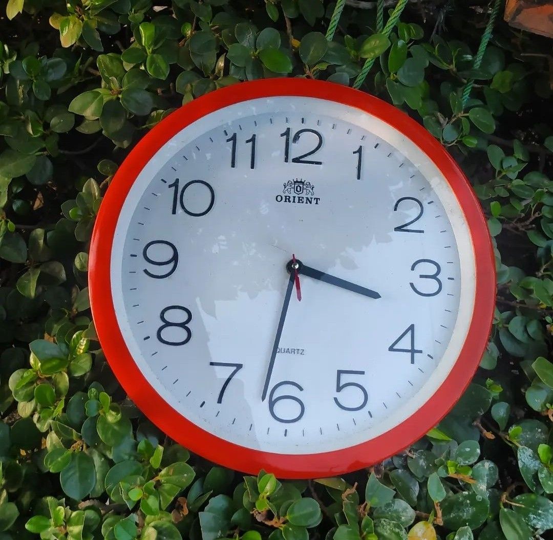 Jam dinding orient jadul lawas antik, Antik, Lainnya di Carousell