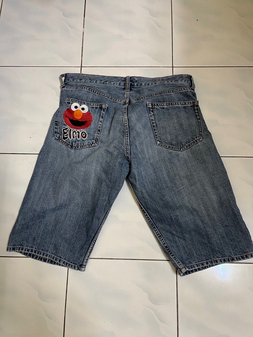Japan xsesame street eimo, Men's Fashion, Bottoms, Shorts on Carousell