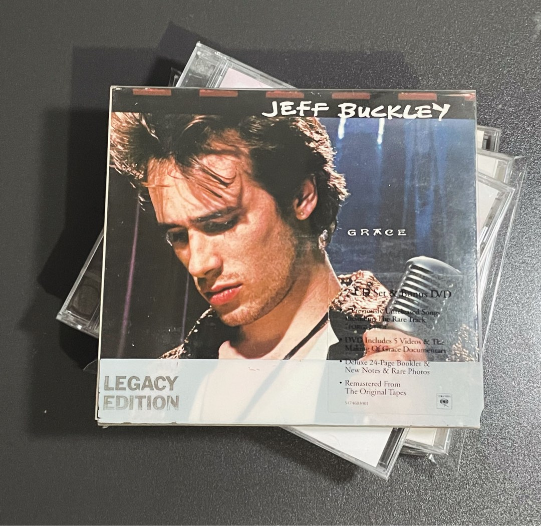 Jeff Buckley - Grace (Legacy Edition) 2 CDs + 1 DVD, Hobbies & Toys ...