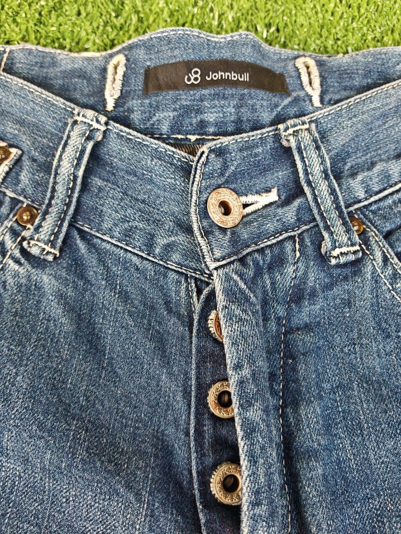 Johnbull jeans selvedge, Men's Fashion, Bottoms, Jeans on Carousell