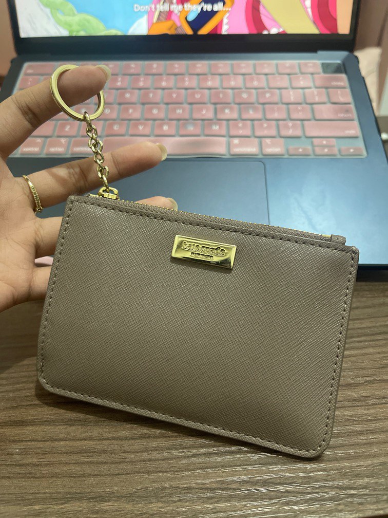 [Kate Spade] Laurel Way Card Holder with Key Ring, Women's Fashion ...