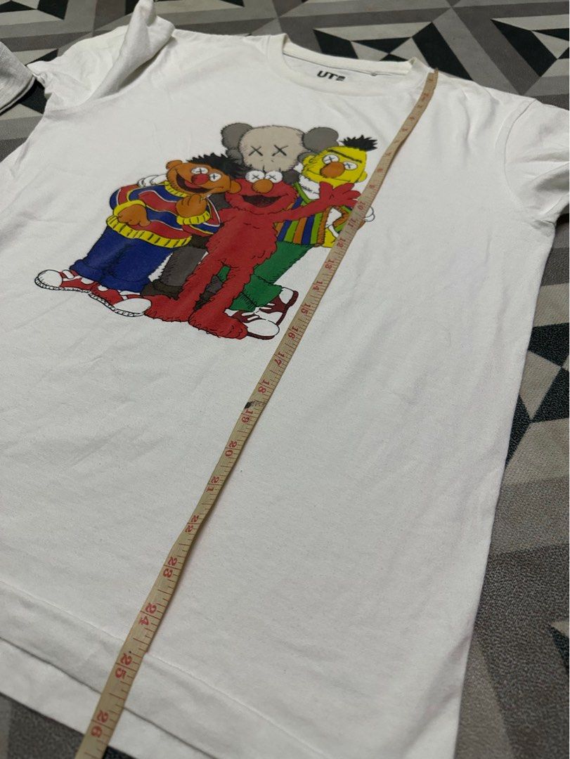 kaws x sesame street, Men's Fashion, Tops & Sets, Tshirts & Polo Shirts ...