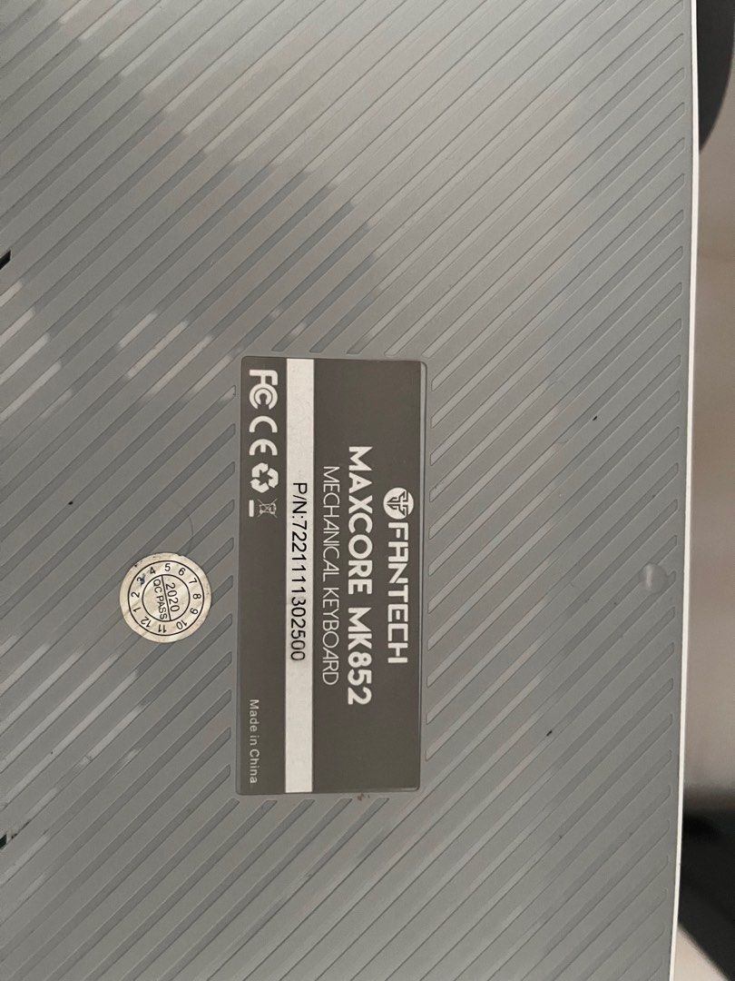 Keyboard mechanical fantech maxcore MK853 white space edition ...