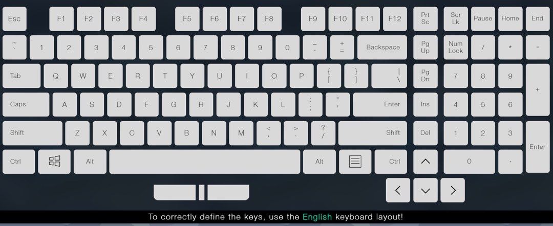 Keyboard mechanical fantech maxcore MK853 white space edition ...