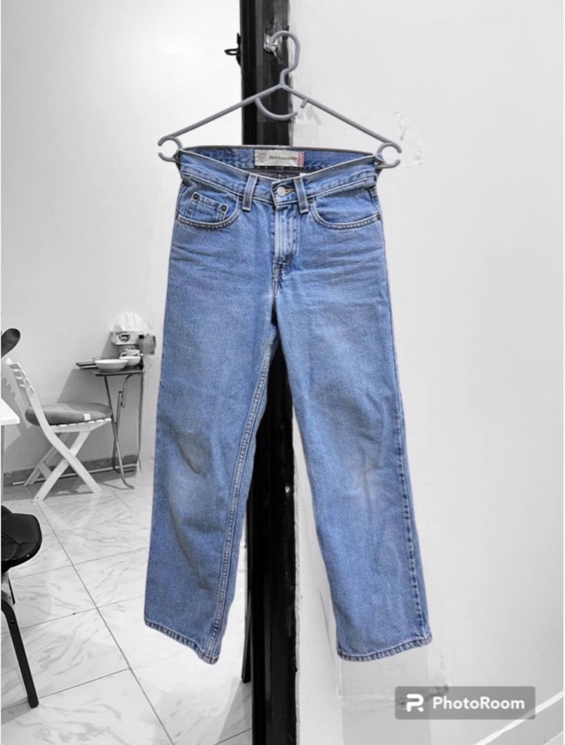 LEVIS HARD DENIM PANTS, Women's Fashion, Bottoms, Jeans on Carousell
