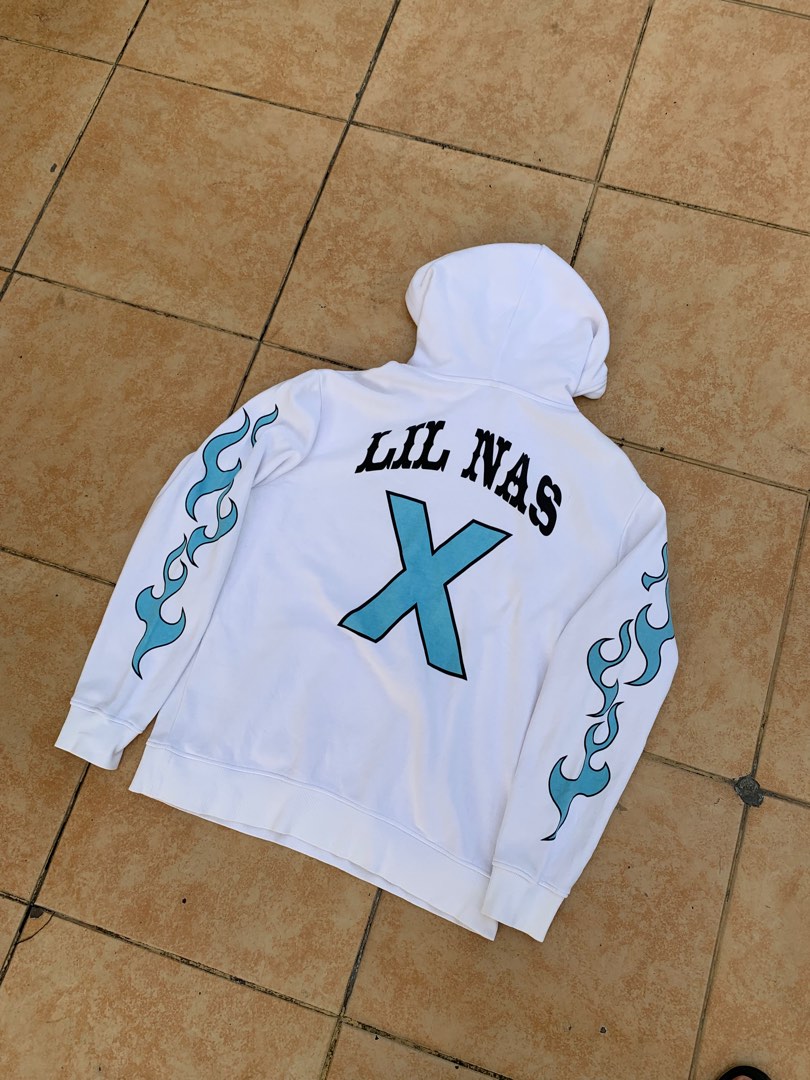 Lil Nas X “Panini” Merch by H&M, Men's Fashion, Tops & Sets, Hoodies on ...