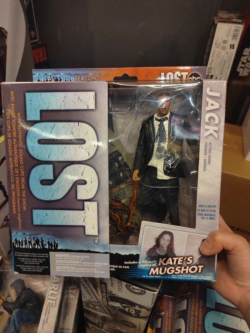 McFarlane Toys ABC Lost action figure KATE / CHARLIE / JACK / HURLEY ...