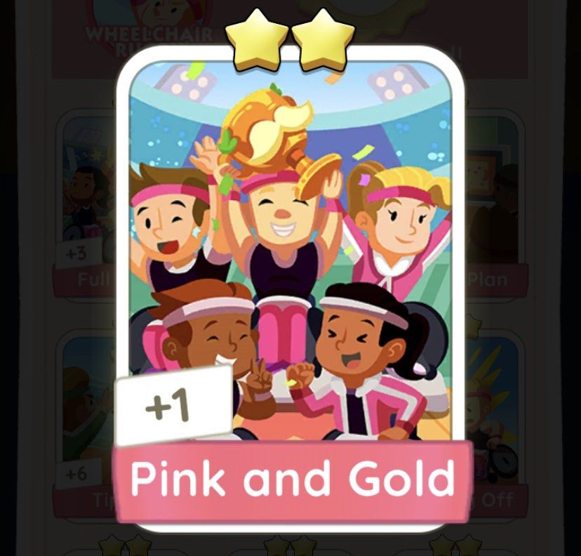 Monopoly Go Pink and Gold, Video Gaming, Gaming Accessories, In-Game ...