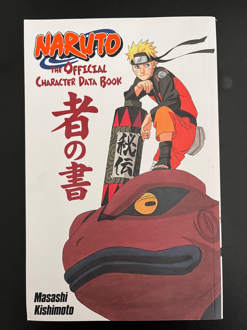 Naruto Official Character Data Book, Hobbies & Toys, Books & Magazines ...