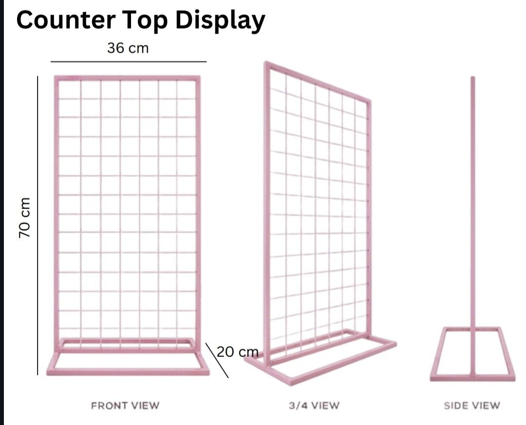 Netting Table Top Display Standee, Furniture & Home Living, Furniture ...