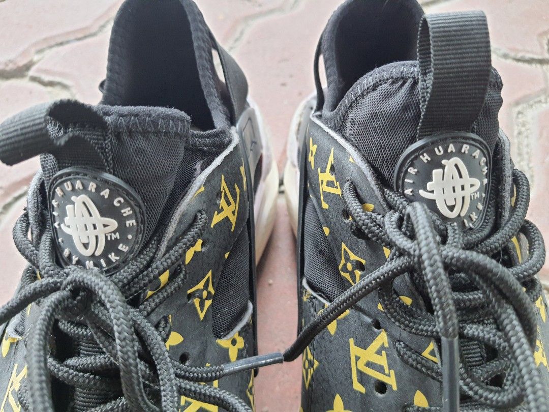 Nike huarache x LV x supreme 8.5uk, Men's Fashion, Footwear, Sneakers ...