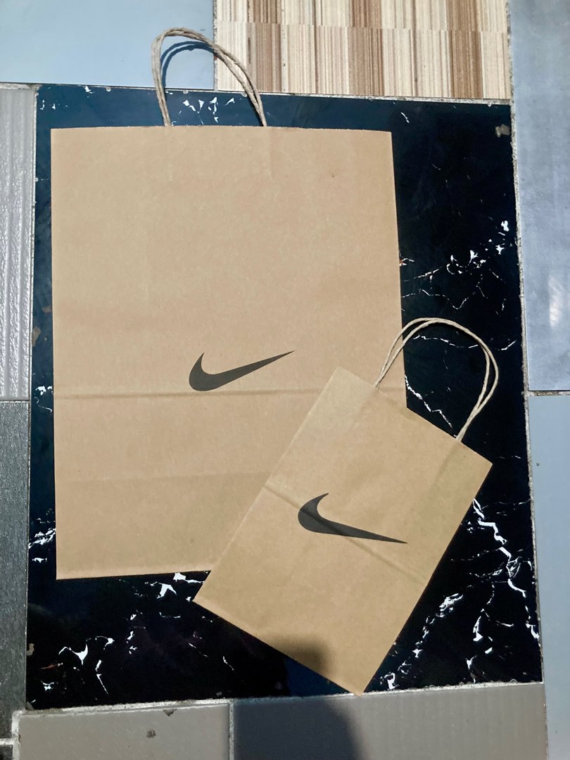 Nike Paper Bags, Women's Fashion, Bags & Wallets, Tote Bags on Carousell