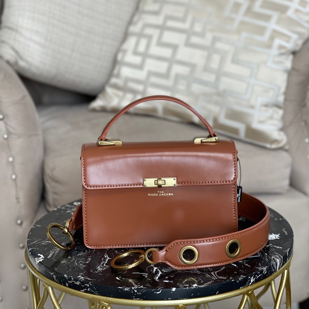 ON HAND: Marc Jacobs Downtown Leather Shoulder Bag, Women's Fashion ...