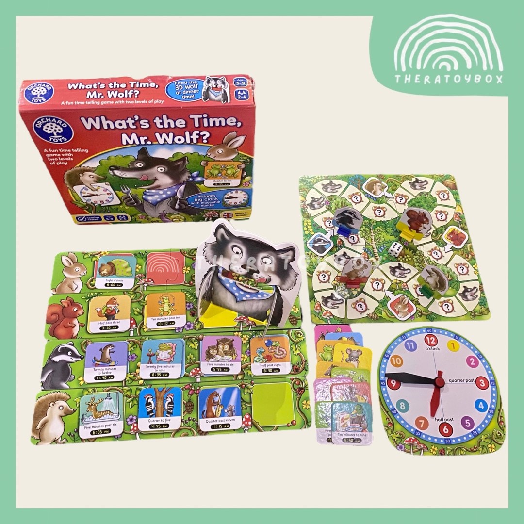 Orchard Toys - What’s The Time, Mr. Wolf?, Hobbies & Toys, Toys & Games ...