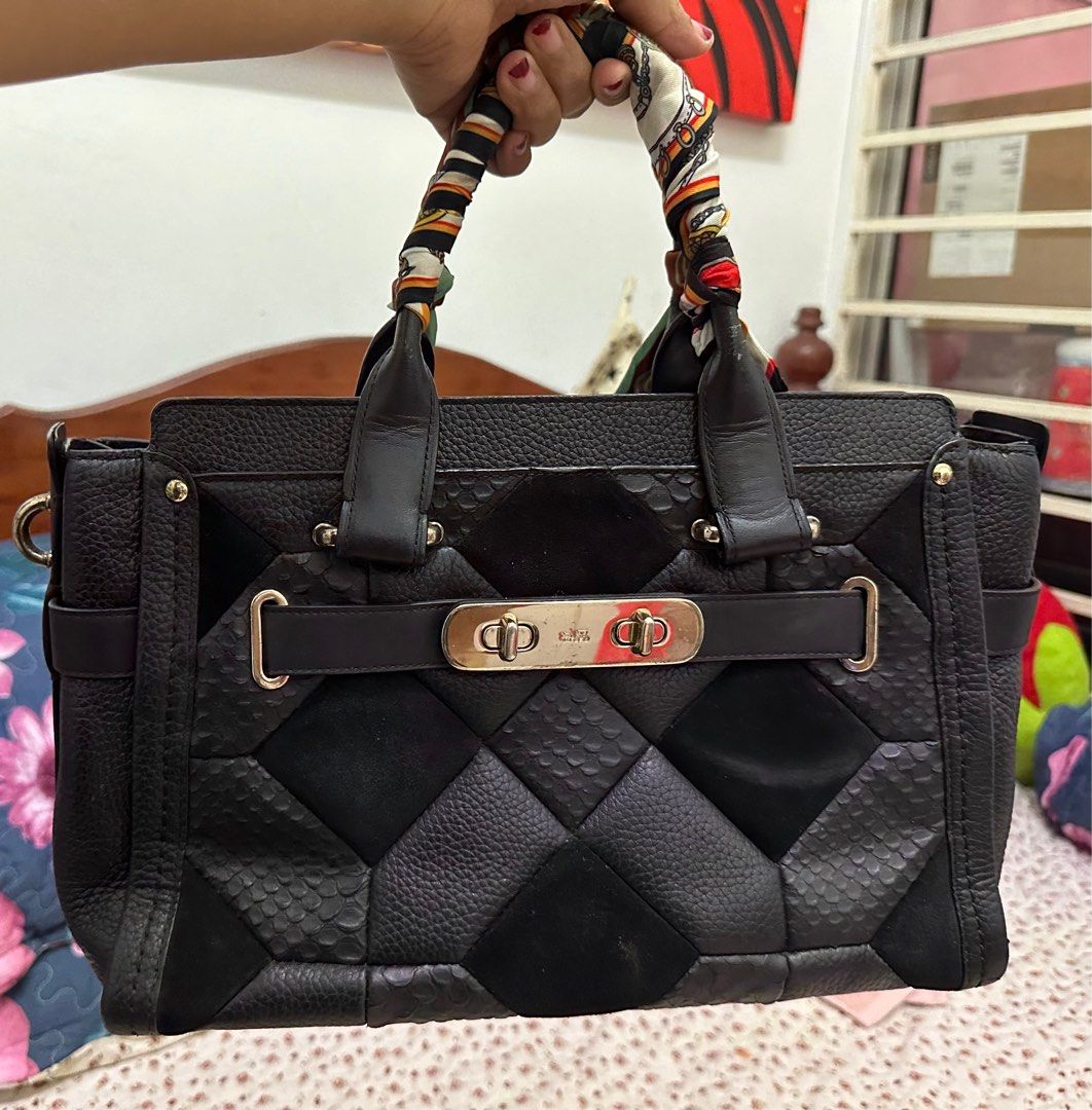 Original Coach Swagger, Women's Fashion, Bags & Wallets, Cross-body ...