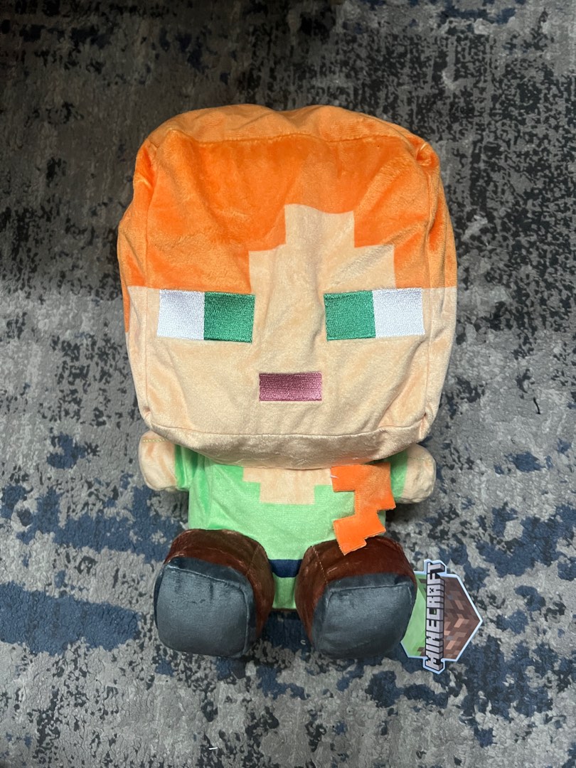 BRAND NEW Original Minecraft Alex Plush Toys, Hobbies & Toys, Toys ...