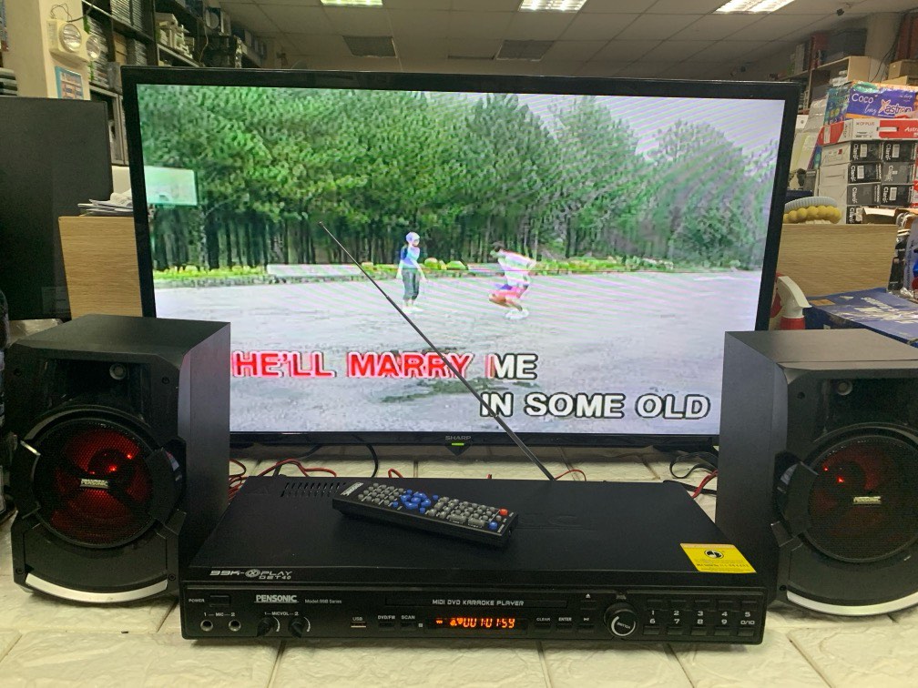 Pensonic Model 99B Integra Set 40 Midi Player , Built in High Power Amplifier , Speaker Set ...