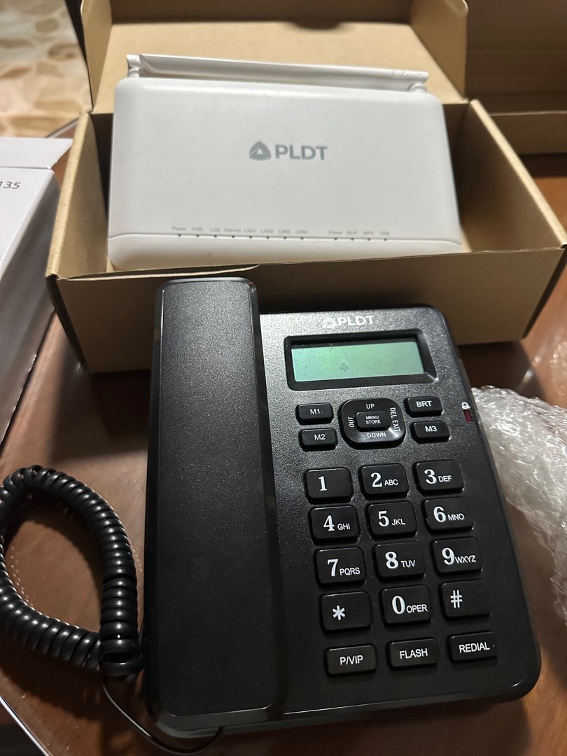 Pldt wifi modem and telephone, Computers & Tech, Office & Business ...