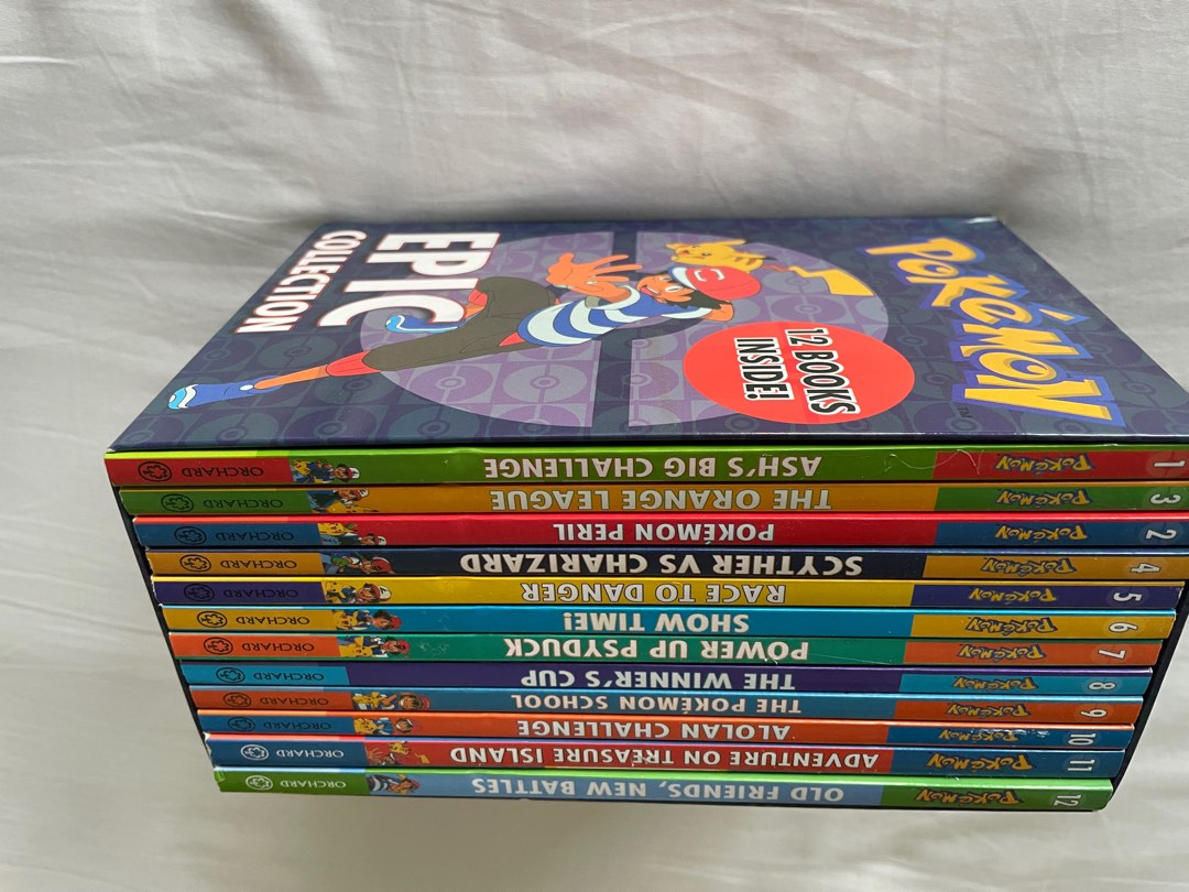 Pokemon book series, Hobbies & Toys, Books & Magazines, Children's ...